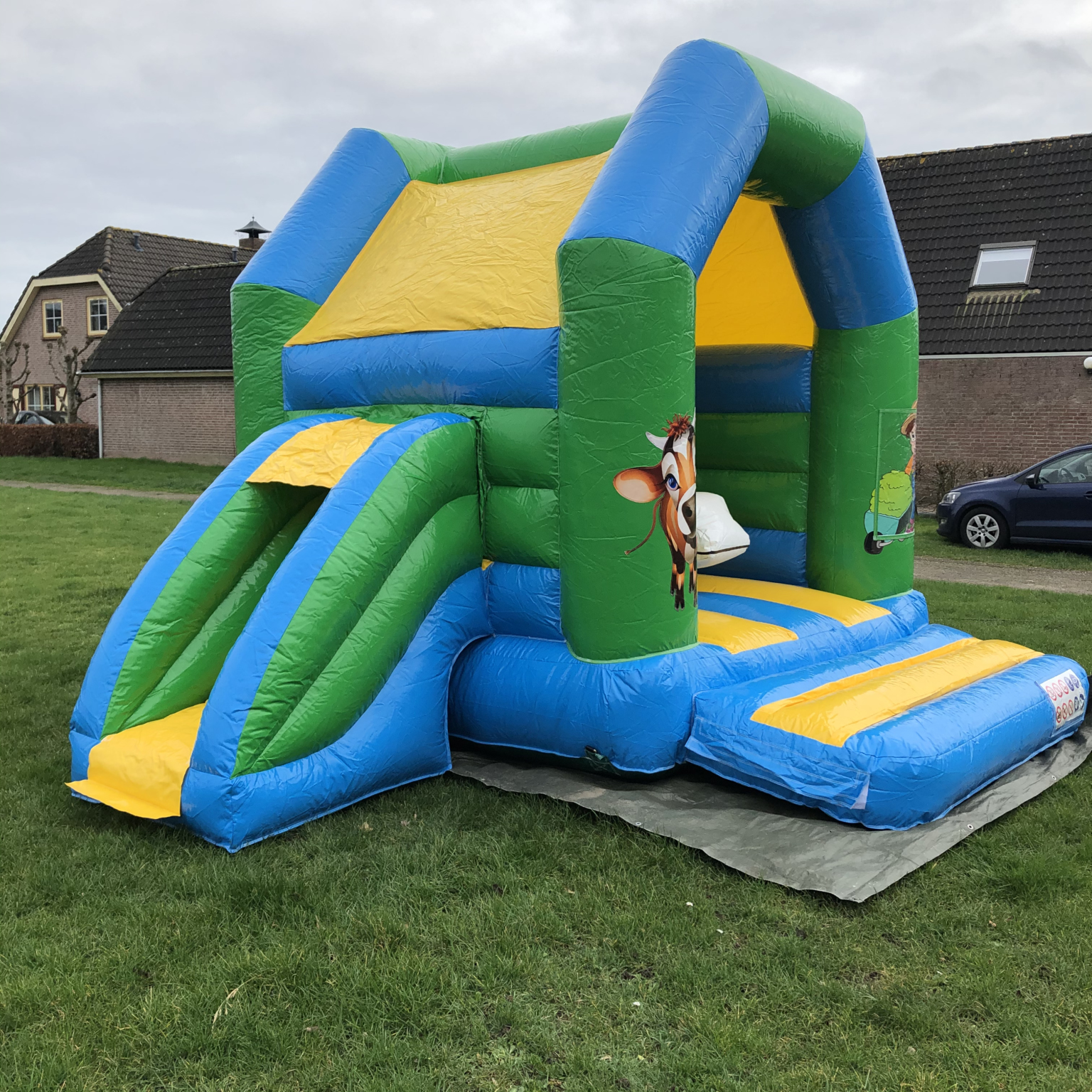 Springkussen Boerderij - AR Feestverhuur
