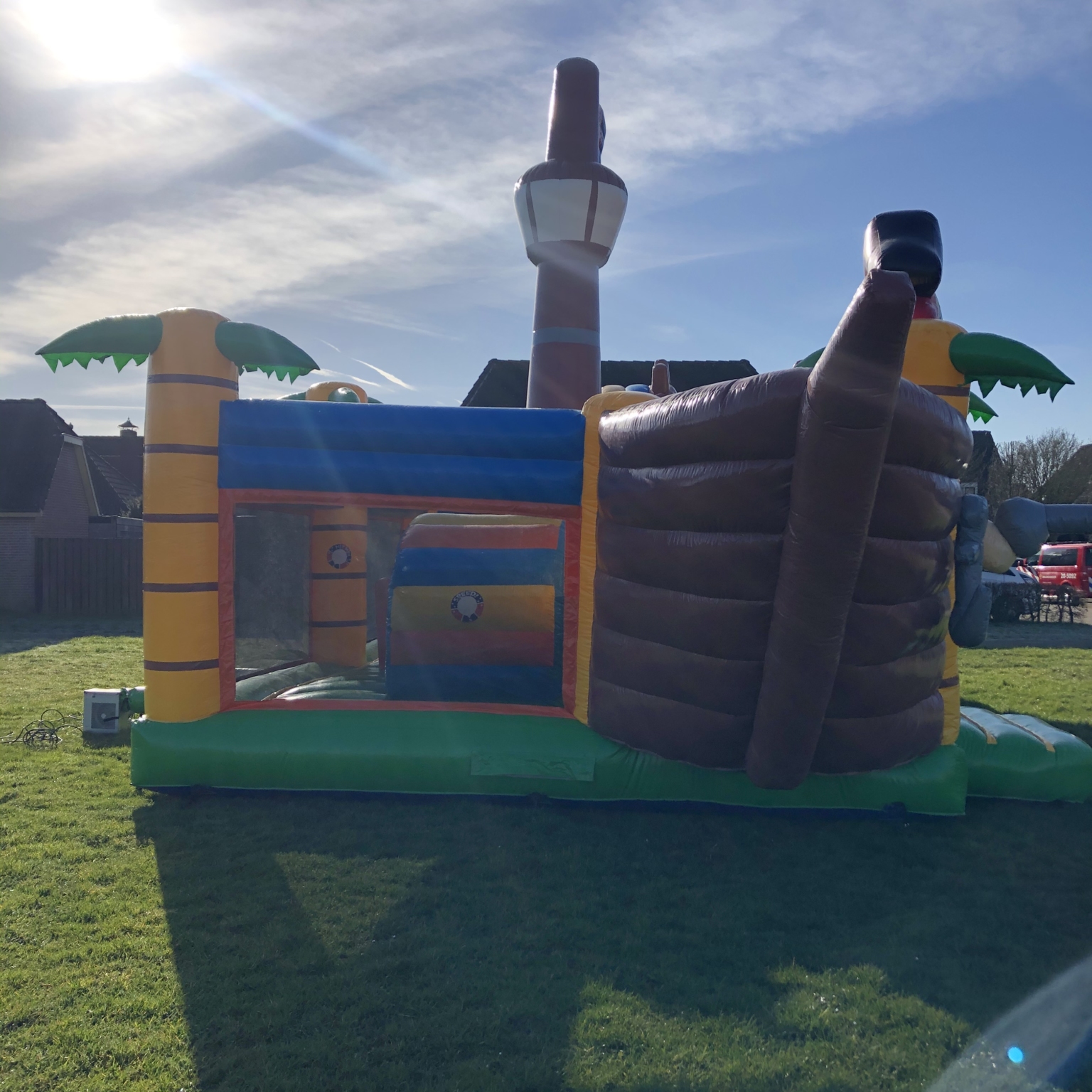 Springkussen Piratenboot XXL Multiplay - AR Feestverhuur